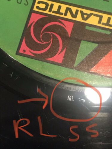 Led Zeppelin II LP Atlantic SD 8236 Robert Ludwig Hot Mix RL SS 1st ...