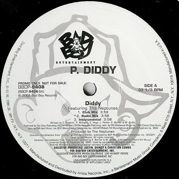 P. Diddy - Diddy - Nivessa Vinyl Records | Record Stores