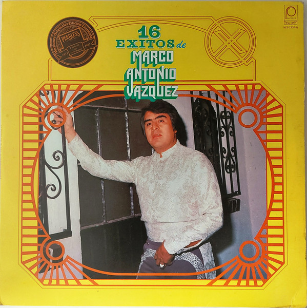 Marco Antonio Vazquez - 16 Exitos - Nivessa Vinyl Records | Record Stores